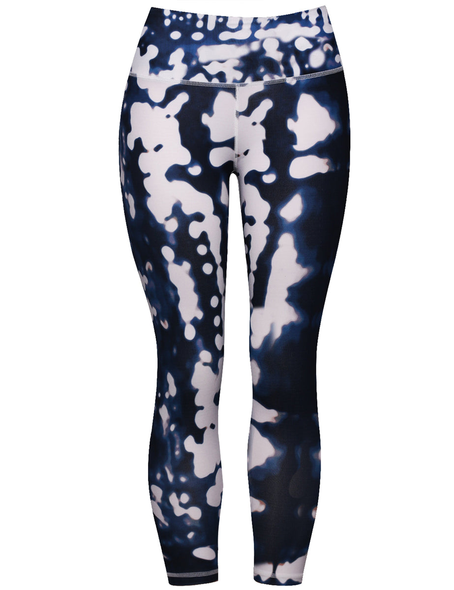 22" Printed Plus Size Pants NIGHTSCAPE_Plus Size – bubblelime